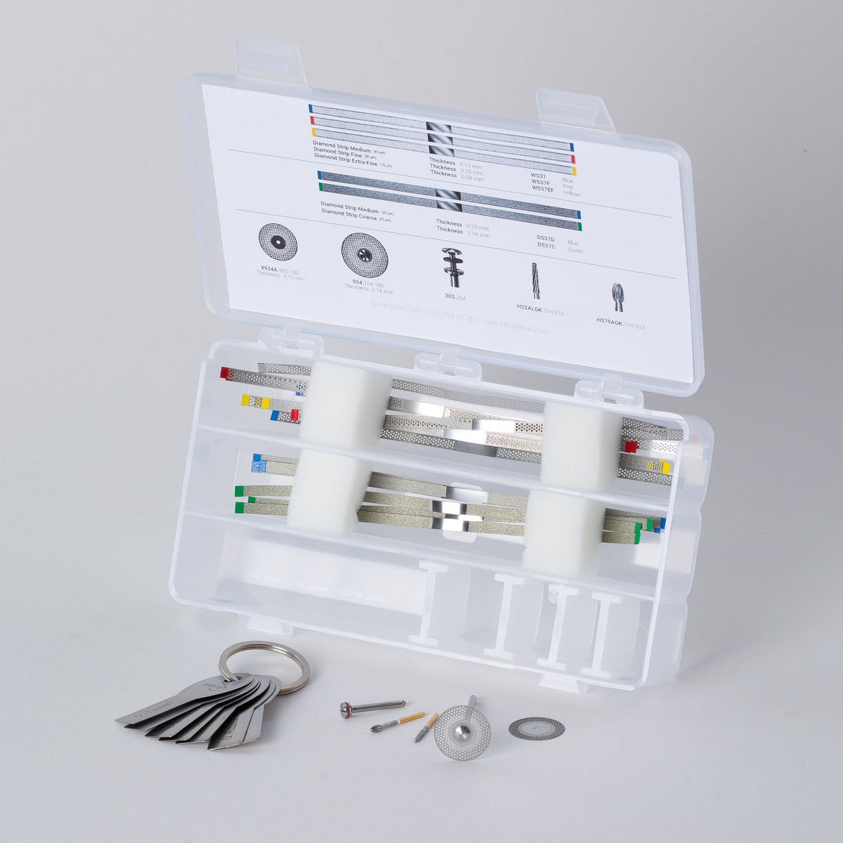 Interproximal Reduction (IPR) Kit – S4S Dental